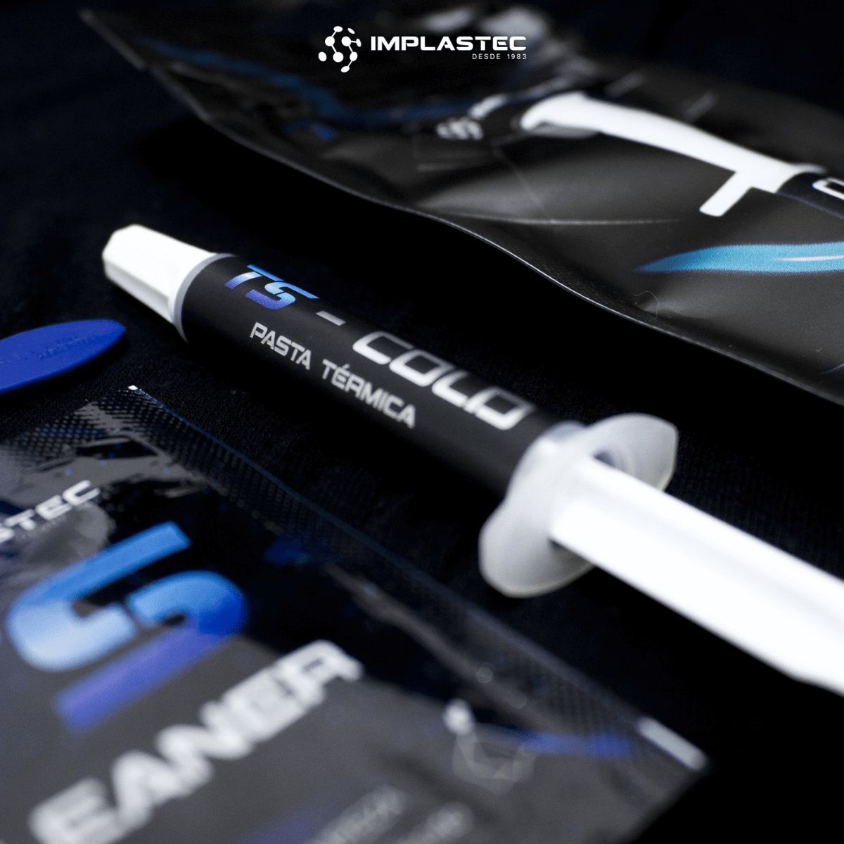 Pasta Térmica Implastec Ts Cold 4g, Espátula + Sachê Cleaner - PcCold ...