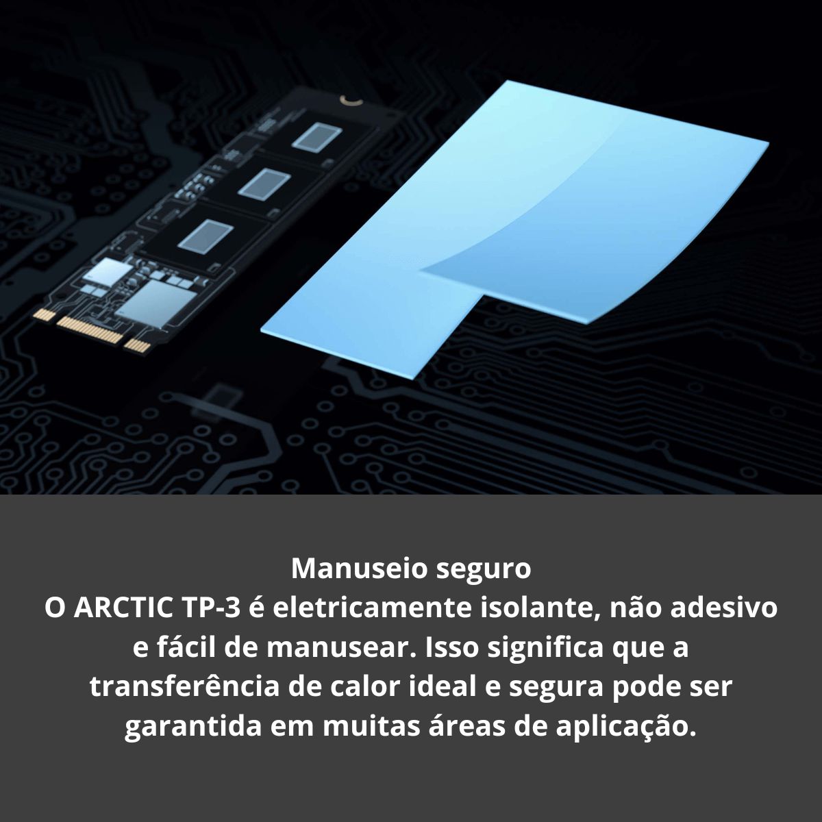 Thermal Pad ARCTIC TP-3 100x100x0.5mm - ACTPD00052A - PcCold - A Sua ...