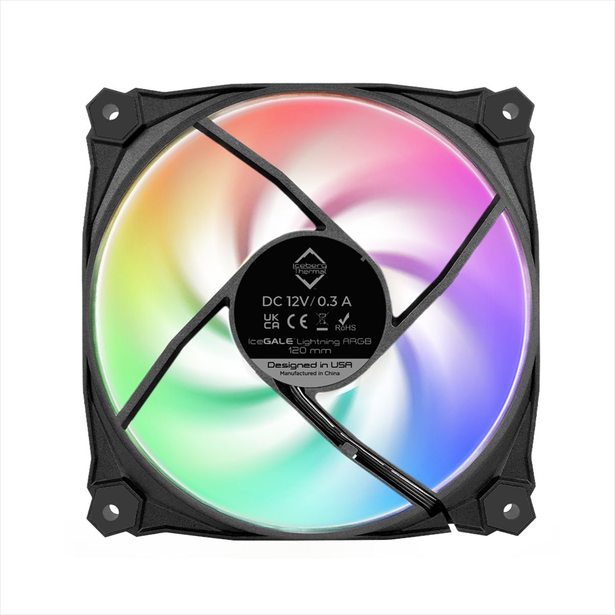 Kit 3x Cooler Iceberg Thermal IceGale Lightning ARGB 120 mm - PcCold ...