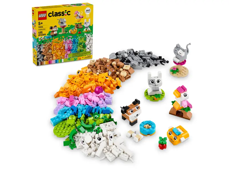 Lego Classic - Animais de Estimação Criativos 11034 - Vila Toys
