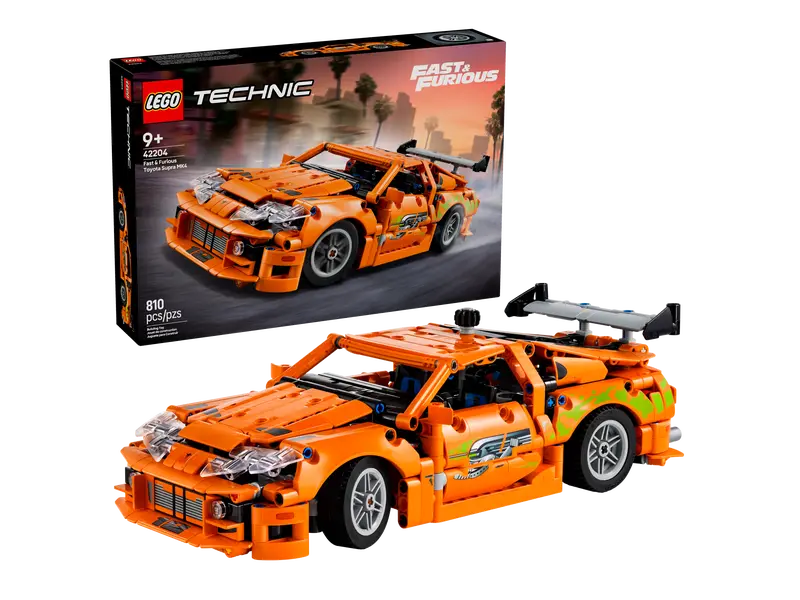 Lego Technic - Toyota Supra MK4 de Velozes e Furiosos 42204 - Vila Toys