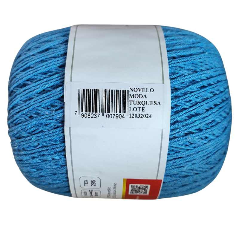 Fio Moda Tex 295 Barbantextil 500 metros Cor Turqueza - RDC Comercial