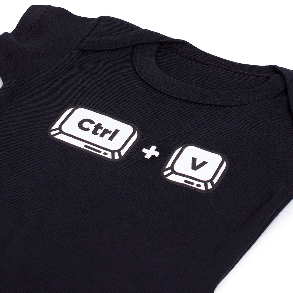 Camiseta Tal Pai Tal Filho Cópia CTRL C CTRL V Preta - HO HO ROCK DA ...