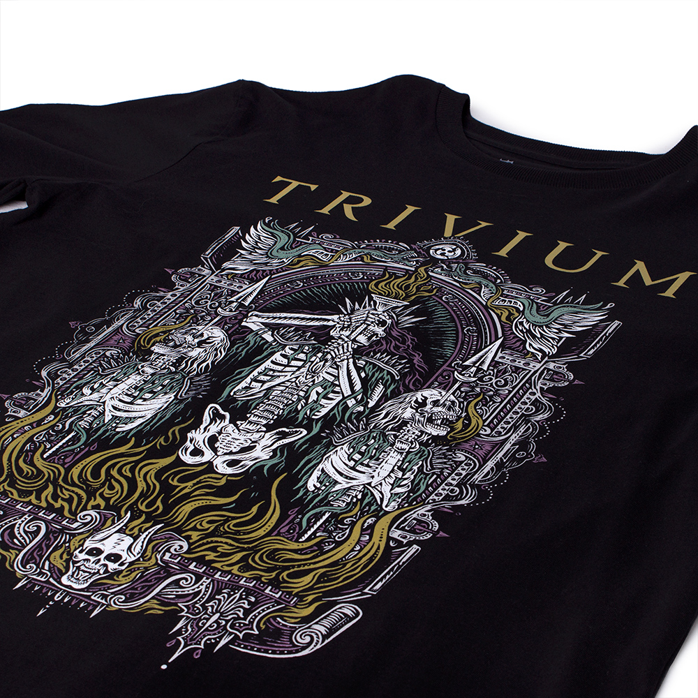 Camiseta Trivium Skelly Frame - Art Rock Camisetas - Desde 1992