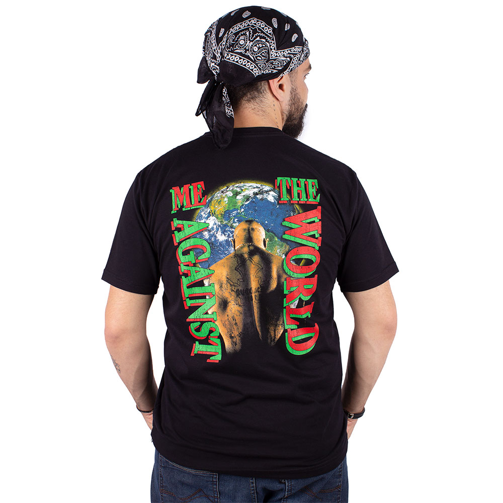 Camiseta Tupac Forever Preta Oficial - Art Rock Camisetas - Desde 1992