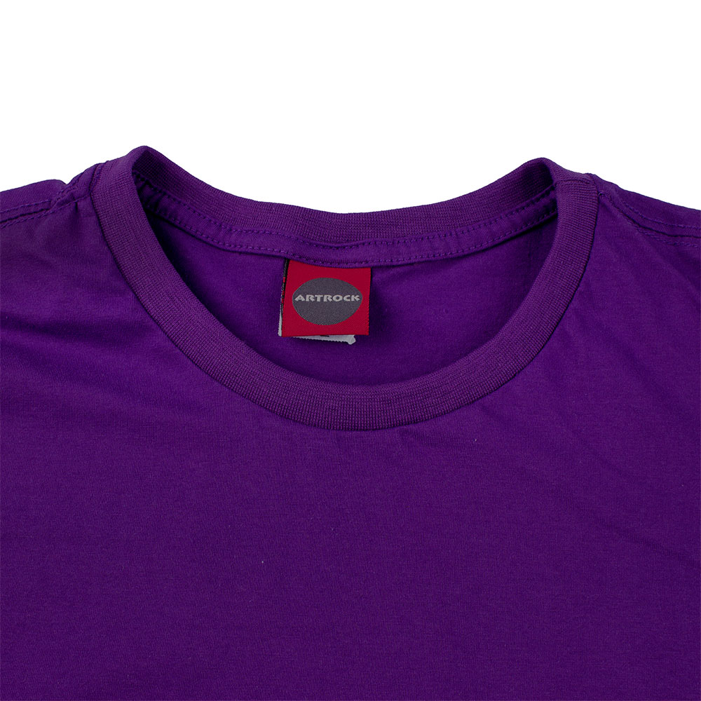 Camiseta Básica Roxa - HO HO ROCK DA ART ROCK - FAÇA BONITO NESTE NATAL