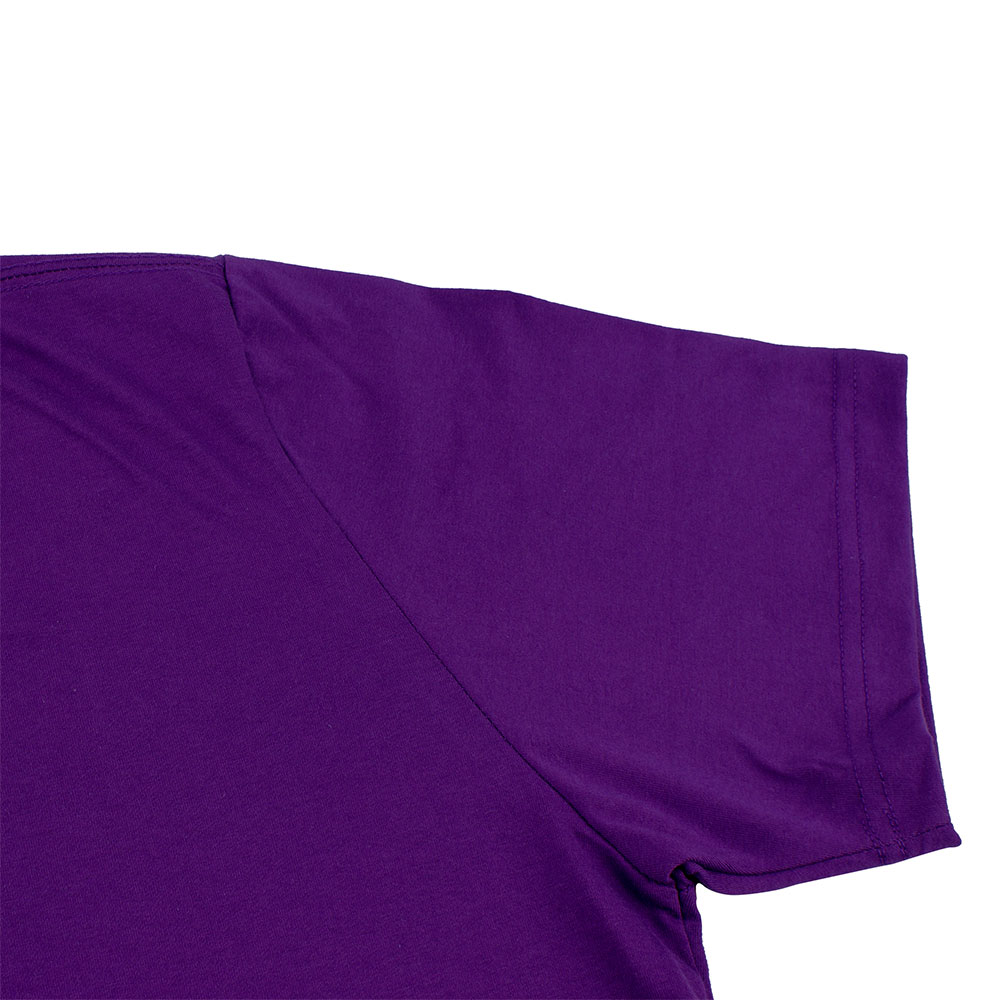 Camiseta Básica Roxa - HO HO ROCK DA ART ROCK - FAÇA BONITO NESTE NATAL