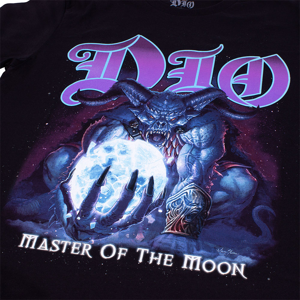Camiseta Plus Size Dio Master of The Moon Preta Oficial - HO HO ROCK DA ...
