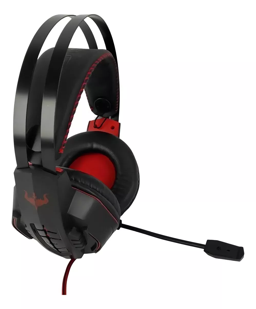 Headset Gamer Ovleng GT-63, P3, Vermelho - Loja Zeus Games