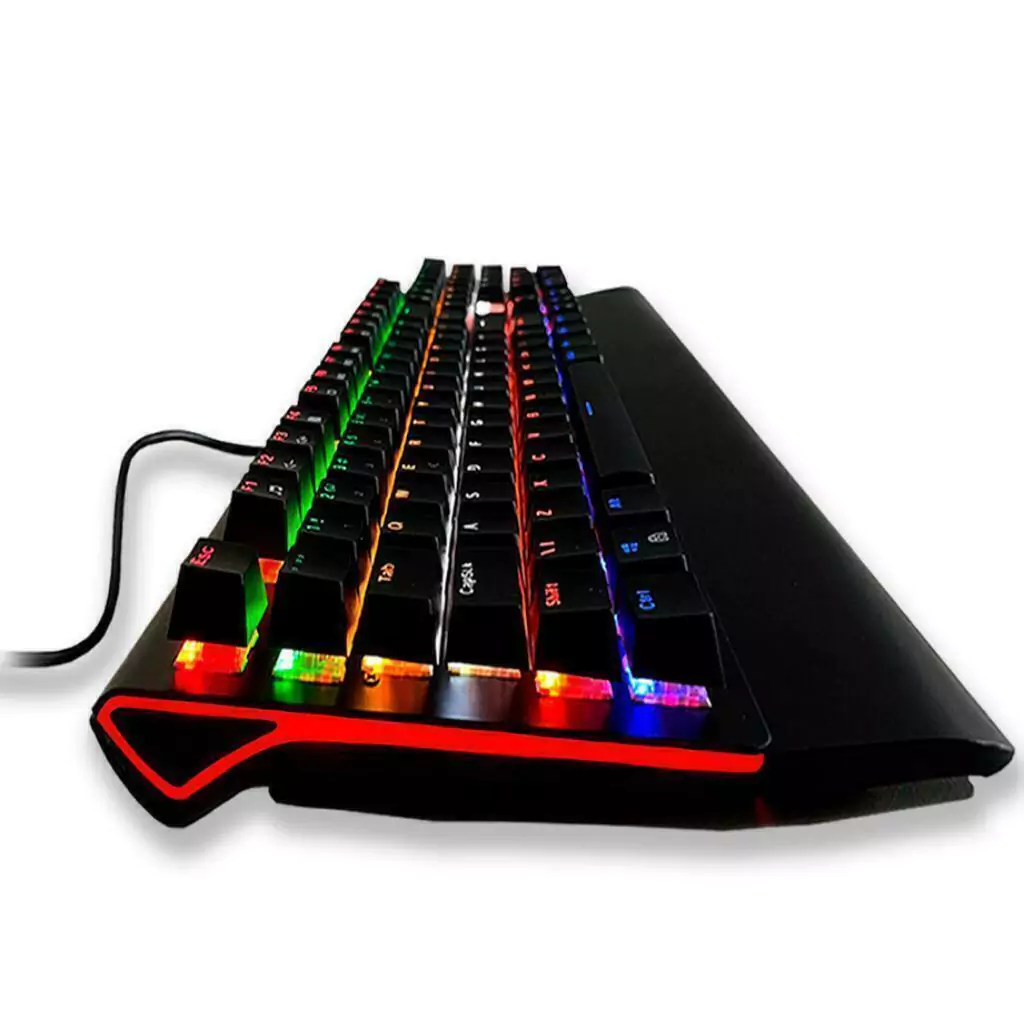 Teclado Gamer Mecânico Knup Madset TE121, USB, Rainbow, Preto - Loja ...