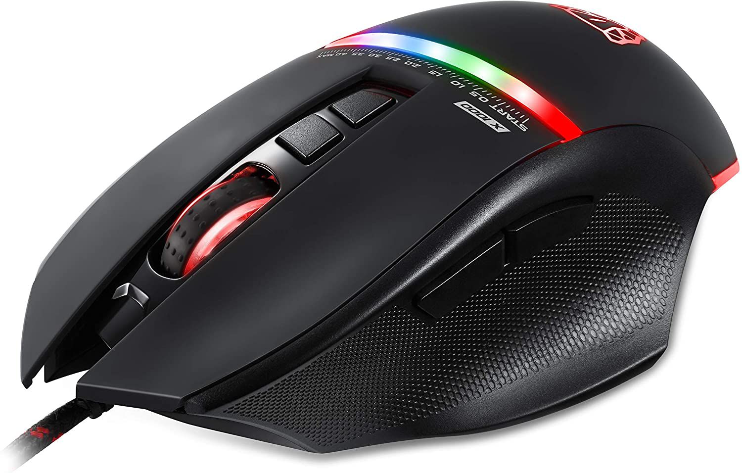 Mouse Gamer Motospeed V10 RGB 4000DPI - Loja Zeus Games