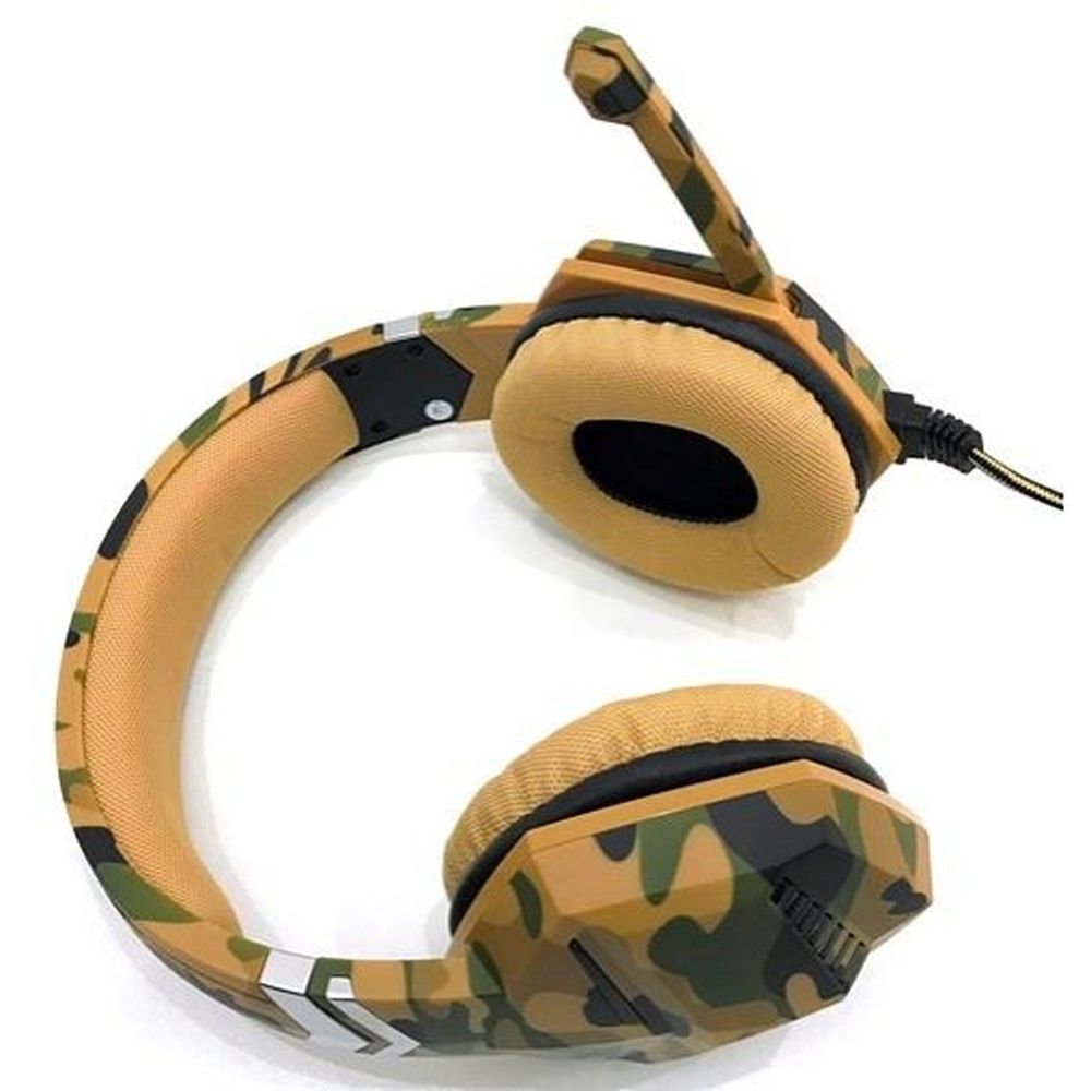 Headset Gamer Dex DF-508, Camuflado - Loja Zeus Games