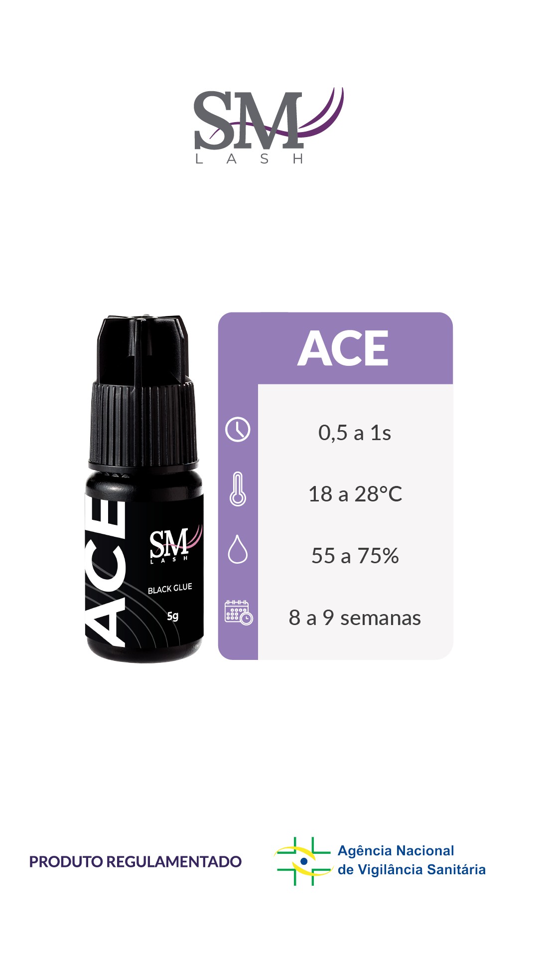 Cola Adesivo Ace SM Lash 3gr - Dani Beleza - se tem beleza é a mais completa ;)