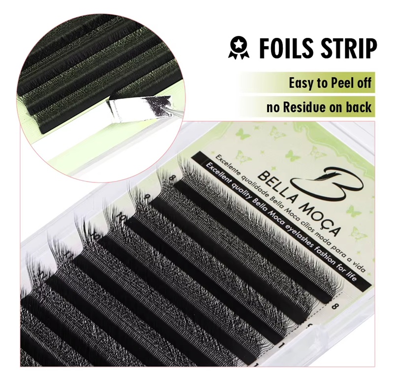 Cílios Bella Moça 4D W 0,07 L+ Mix 8-14mm - Dani Beleza - se tem beleza ...