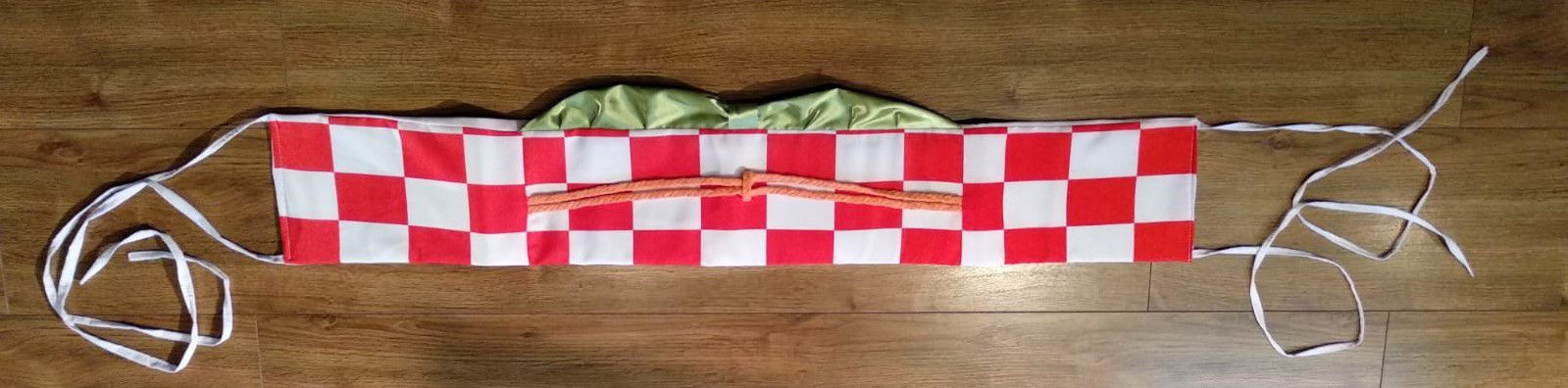 Obi Nezuko Kimetsu no Yaiba - Flor de Fogo Kimono