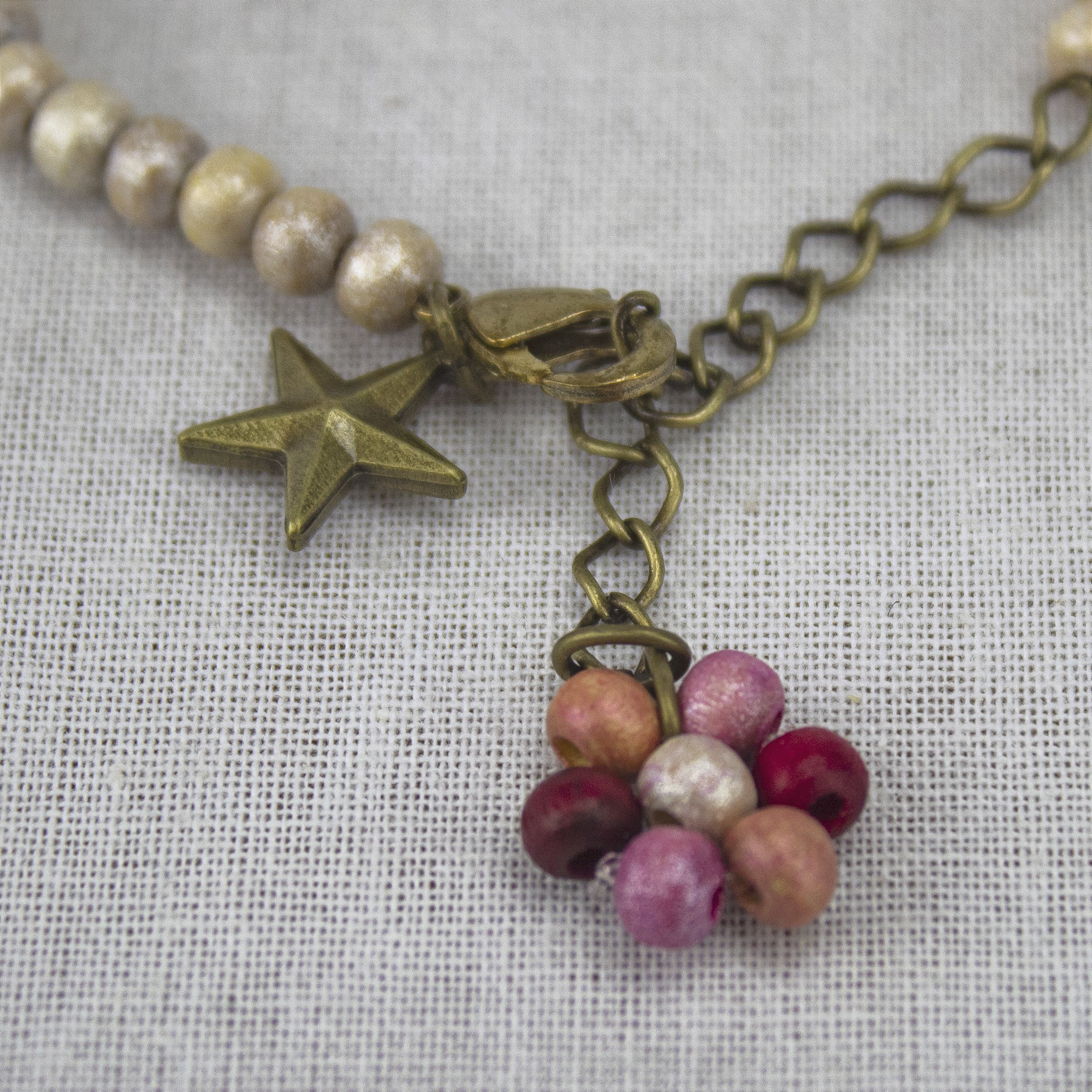 Pulseira Nossa Senhora de Guadalupe Madeira 4 mm - Amém decoração religiosa