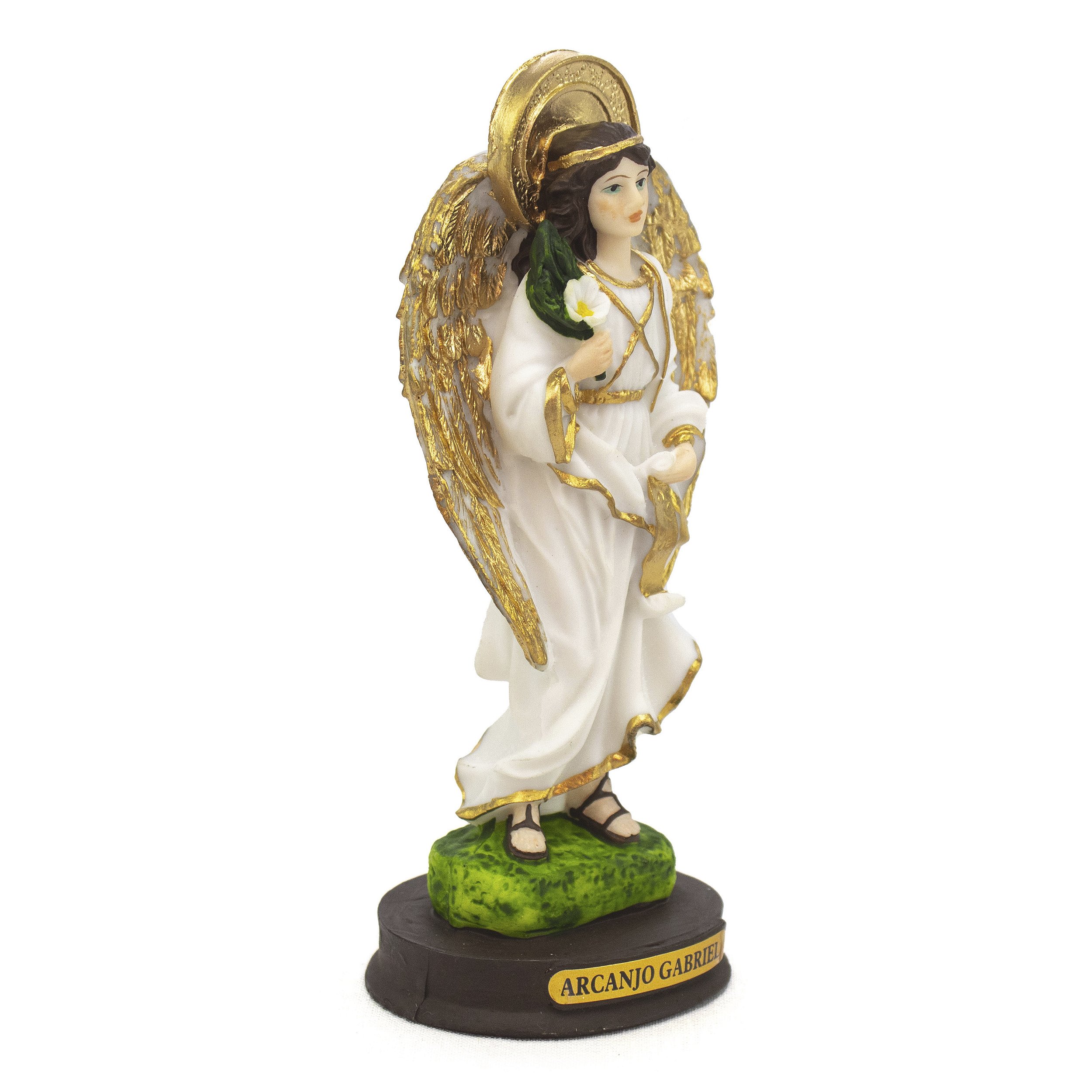 Kit Imagem Arcanjos Gabriel Miguel Rafael Resina 15 cm - Amém Decoraçã ...
