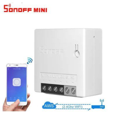 Sonoff Mini Interruptor Wifi Automação Residencial - Sua Casa Conectada ...