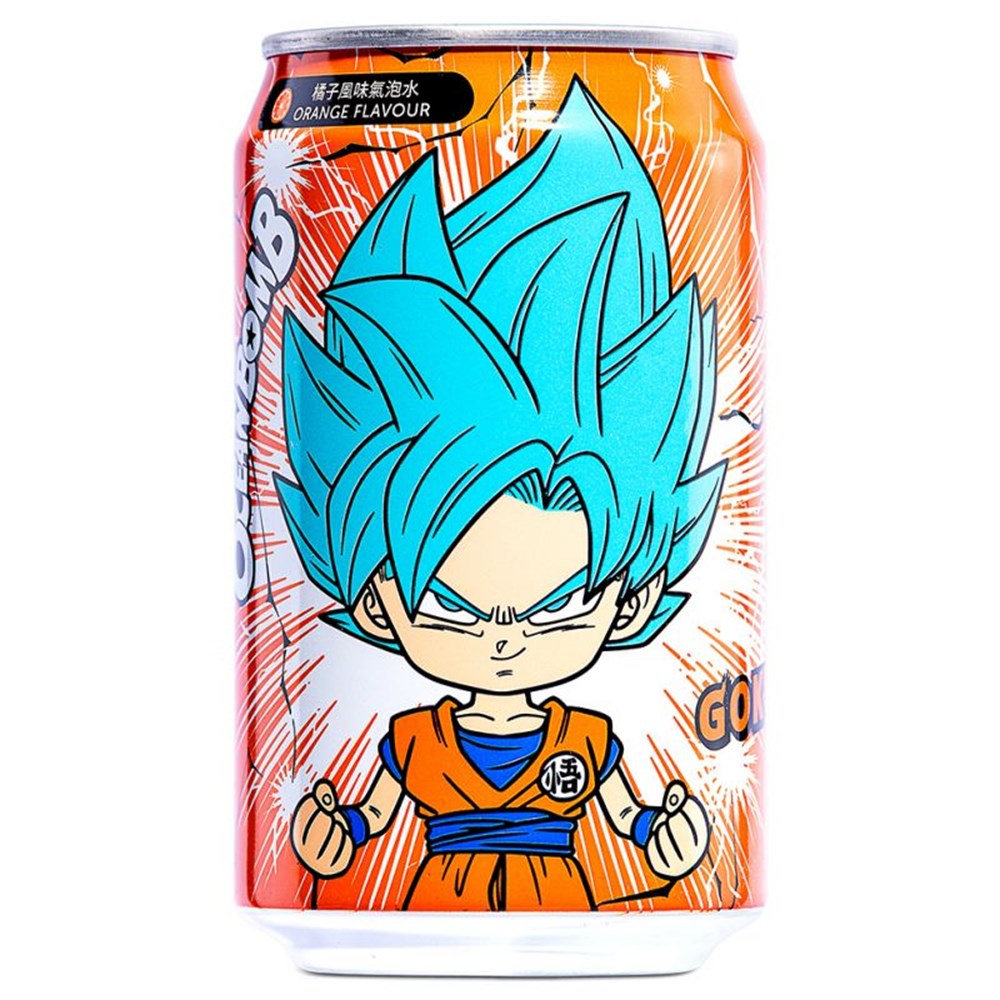 Bebida Gaseificada Sabor Laranja Dragon Ball Goku 330 ml - Made In ...