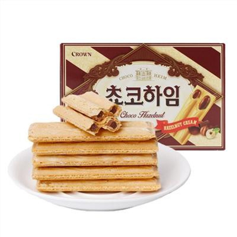 Biscoito Choco Heim - Crown - Und - Made In Korea Minas