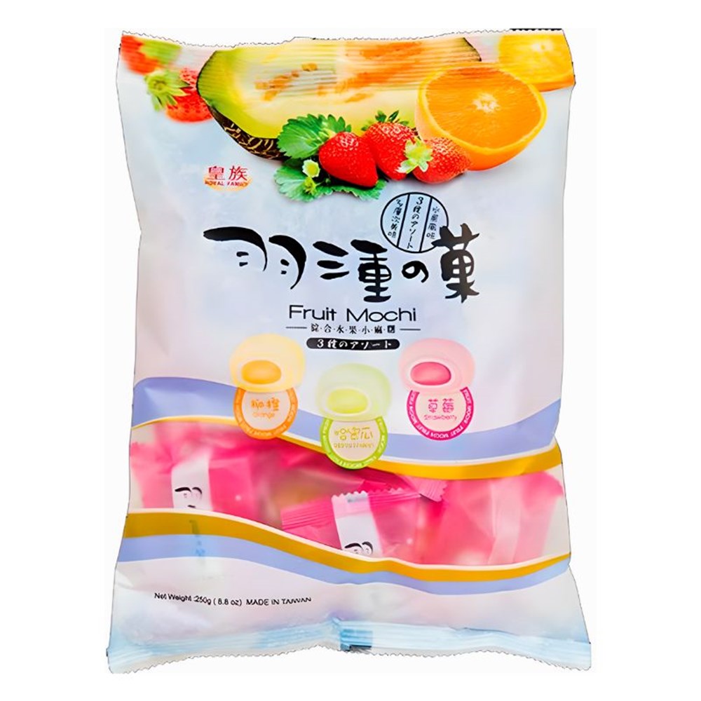 Mochi Frutas Tropicais Pacote 250g - Made In Korea Minas