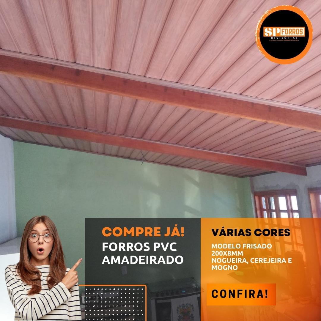 Forro pvc madeira - forrinho pvc - Distribuidora de forros pvc - Forro ...