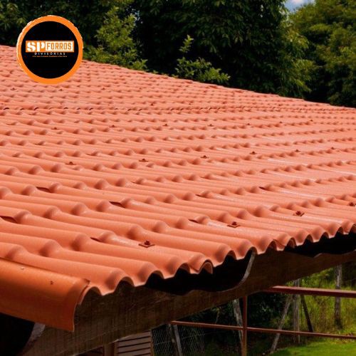 Telha Pvc Colonial Ecológica - cor Terracota 2,30m X 0,88m - Madex ...