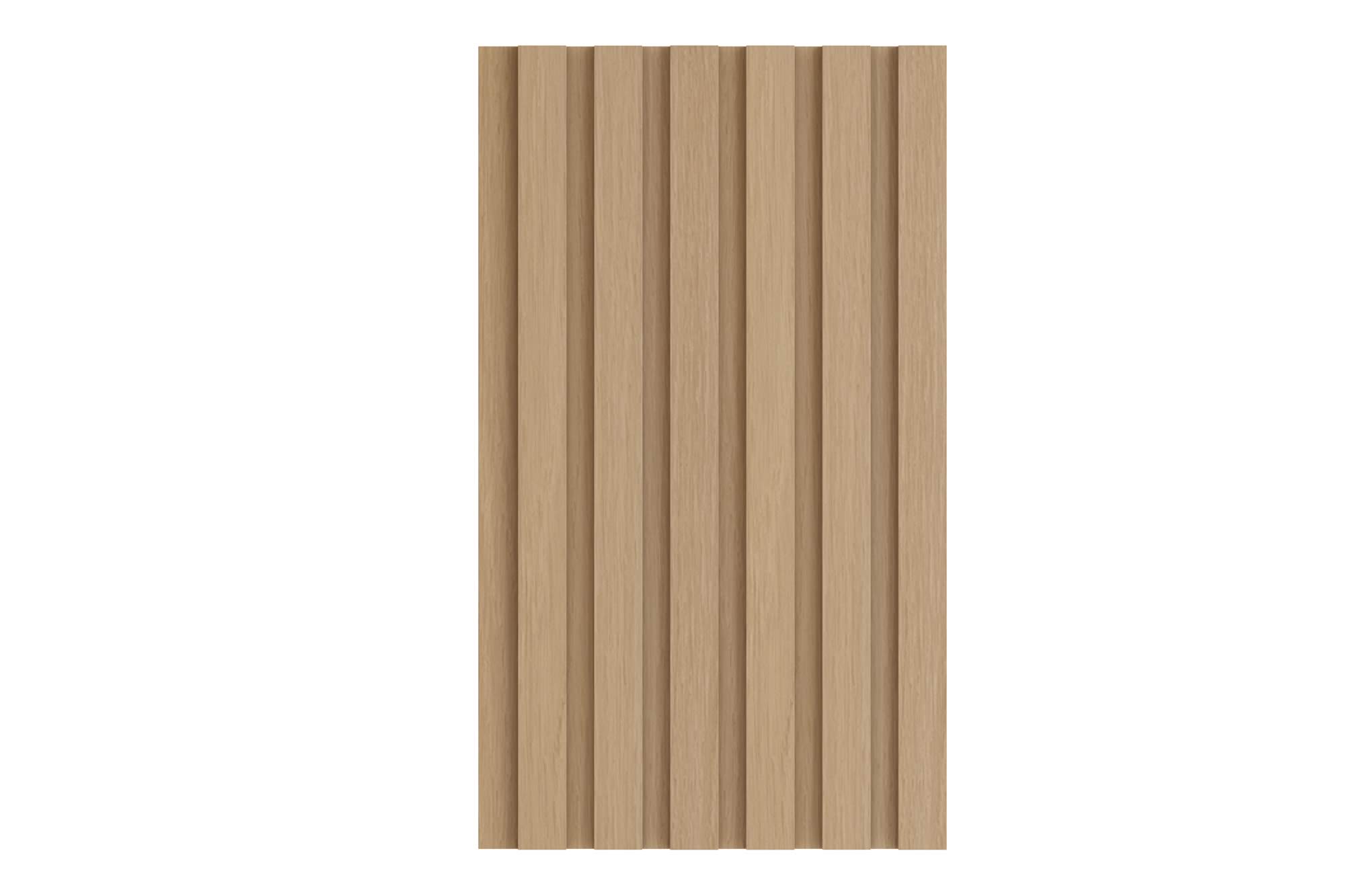 Painel ripado EUC RU FREIJO BRASIL 55X2700X12MMX0,75M2 (CX C/ 6 PECAS ...