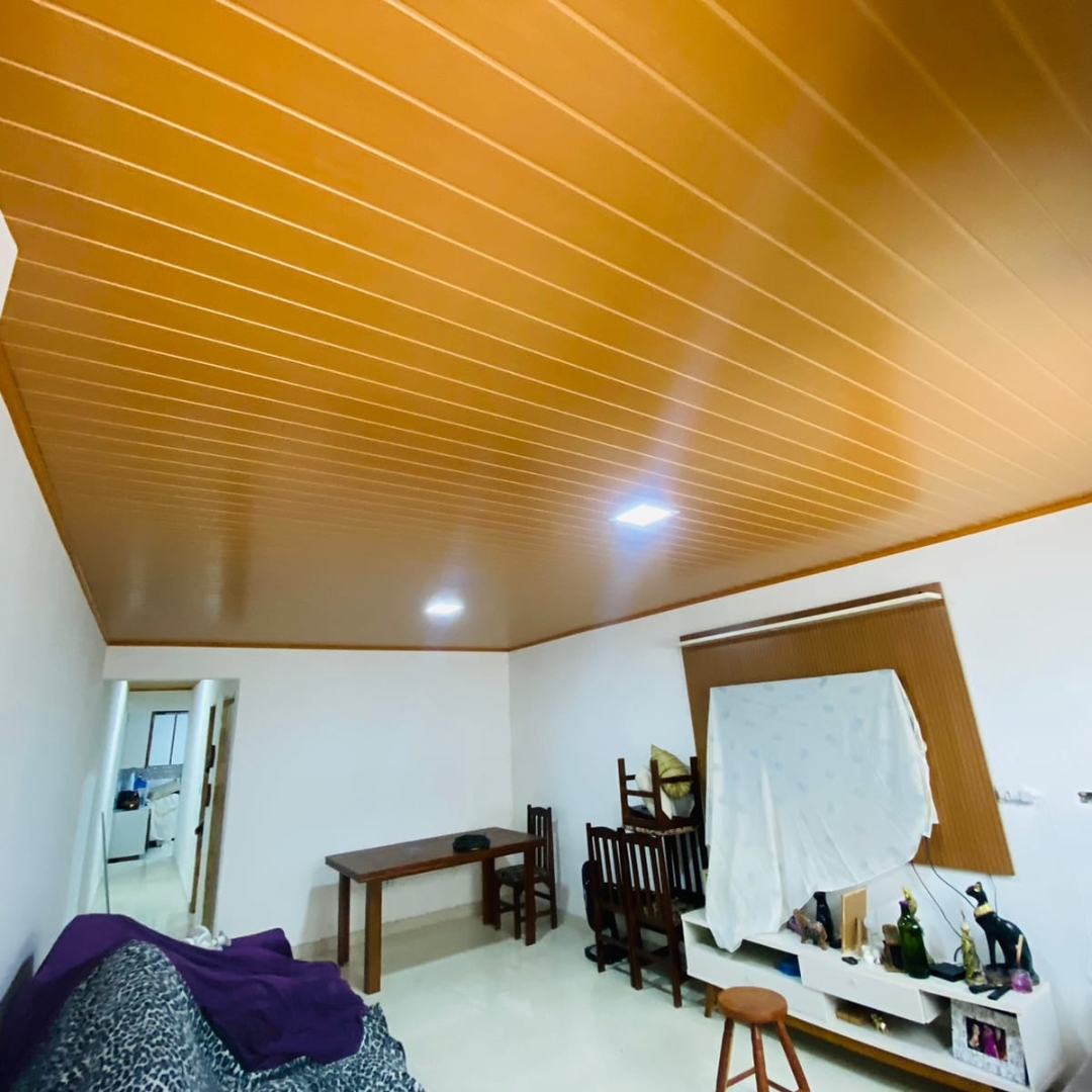 Forro pvc madeira - Mogno-Cerejeira-Nogueira Frisado Régua c/ 1 metro ...