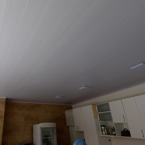 Forro de pvc R$33,90 om2 Liso junta seca Branco 6mm TWB em Oferta ...