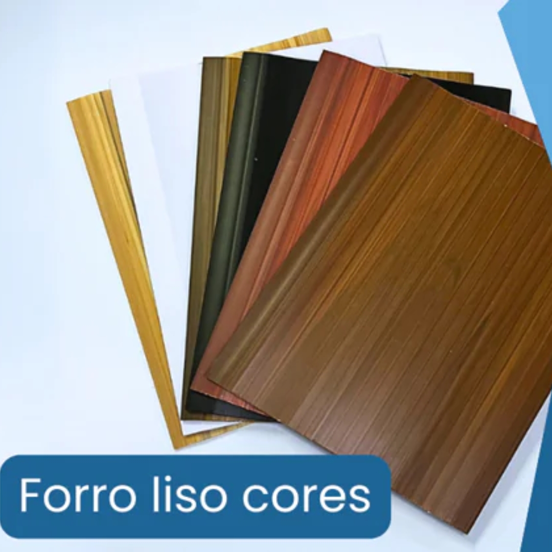 Forro PVC Liso Junta Seca Amadeirado Perfilix - Forro PVC, Forro pvc ...