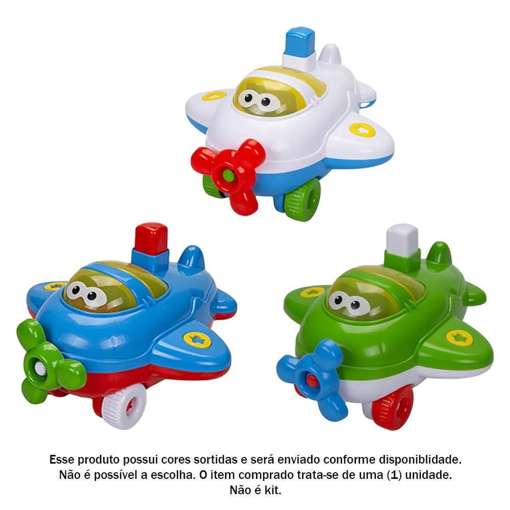 Avião Aero Magic Sacola Sortido - Blanc Toys - Onde brincar vai além da ...