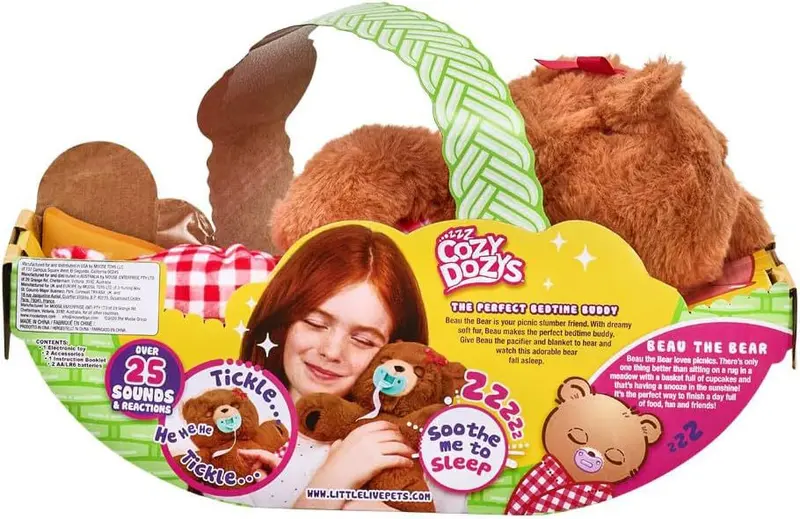 Little Live Pets Cozy Dozy Cubbles O Urso - Blanc Toys - Onde brincar ...