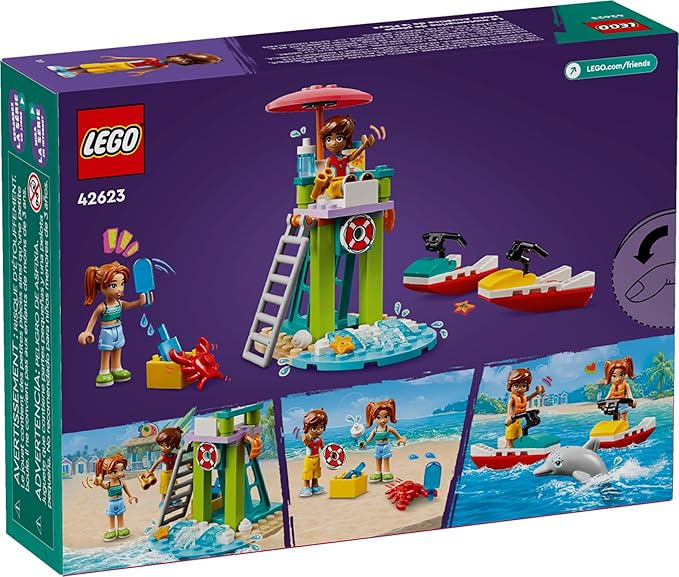 LEGO Friends 42623 Moto Aquática de Praia - Blanc Toys - Onde brincar ...