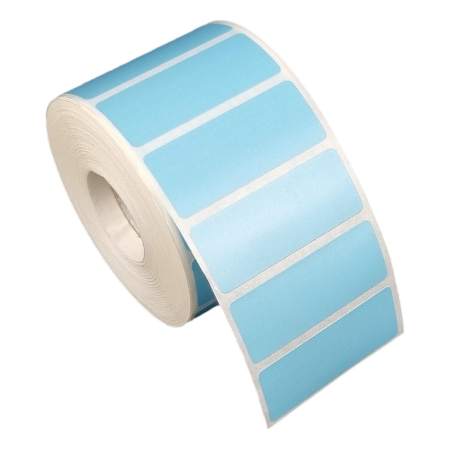 Etiqueta adesiva 50x20mm 5x2cm (1 coluna) BOPP p/ congelados p/ Zebra Argox Elgin - Rolo c/ 1304 ...