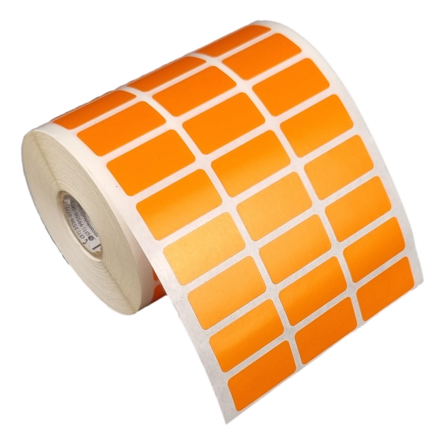 Etiqueta adesiva 30x15mm 3x1,5cm (3 colunas) Couche p/ Zebra Argox ...