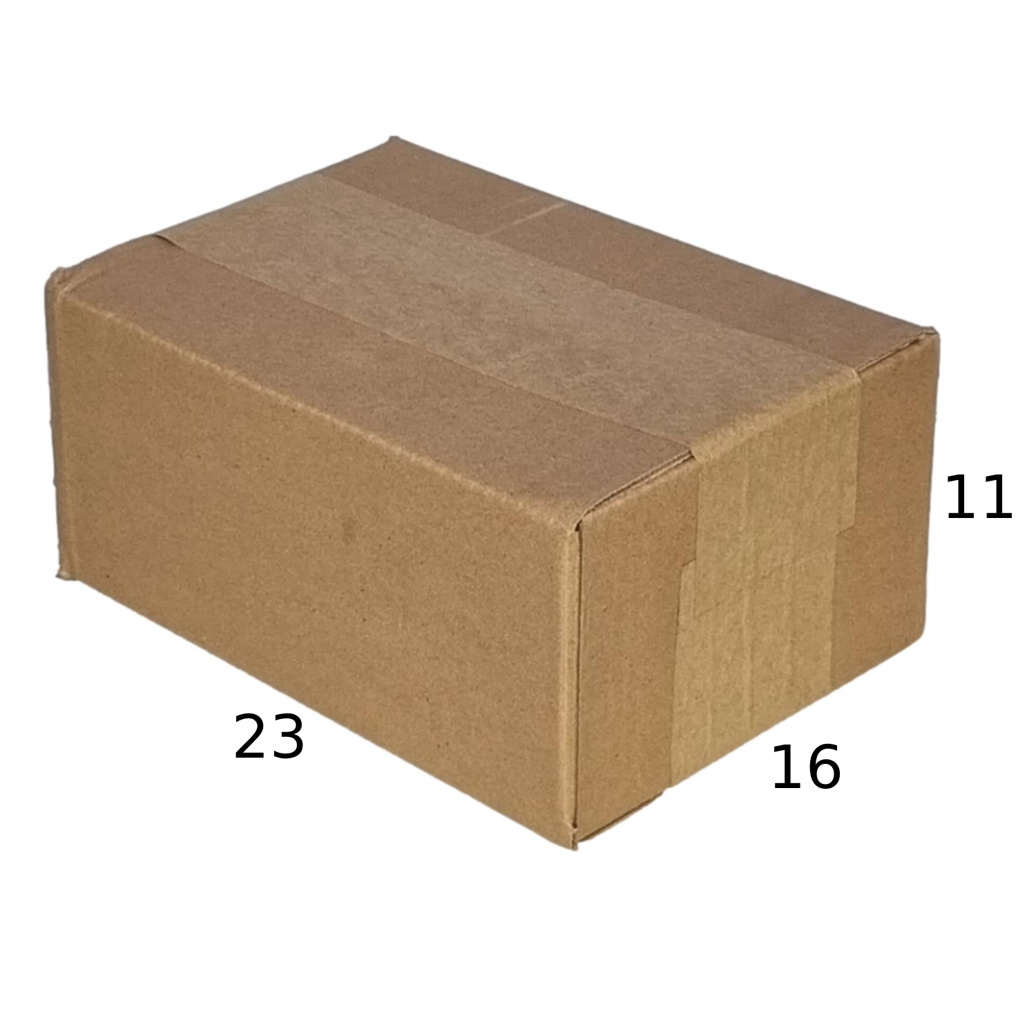 Caixa de papelão CX6 - 23 x 16 x 11 cm (25 unidades) - ilabel etiquetas