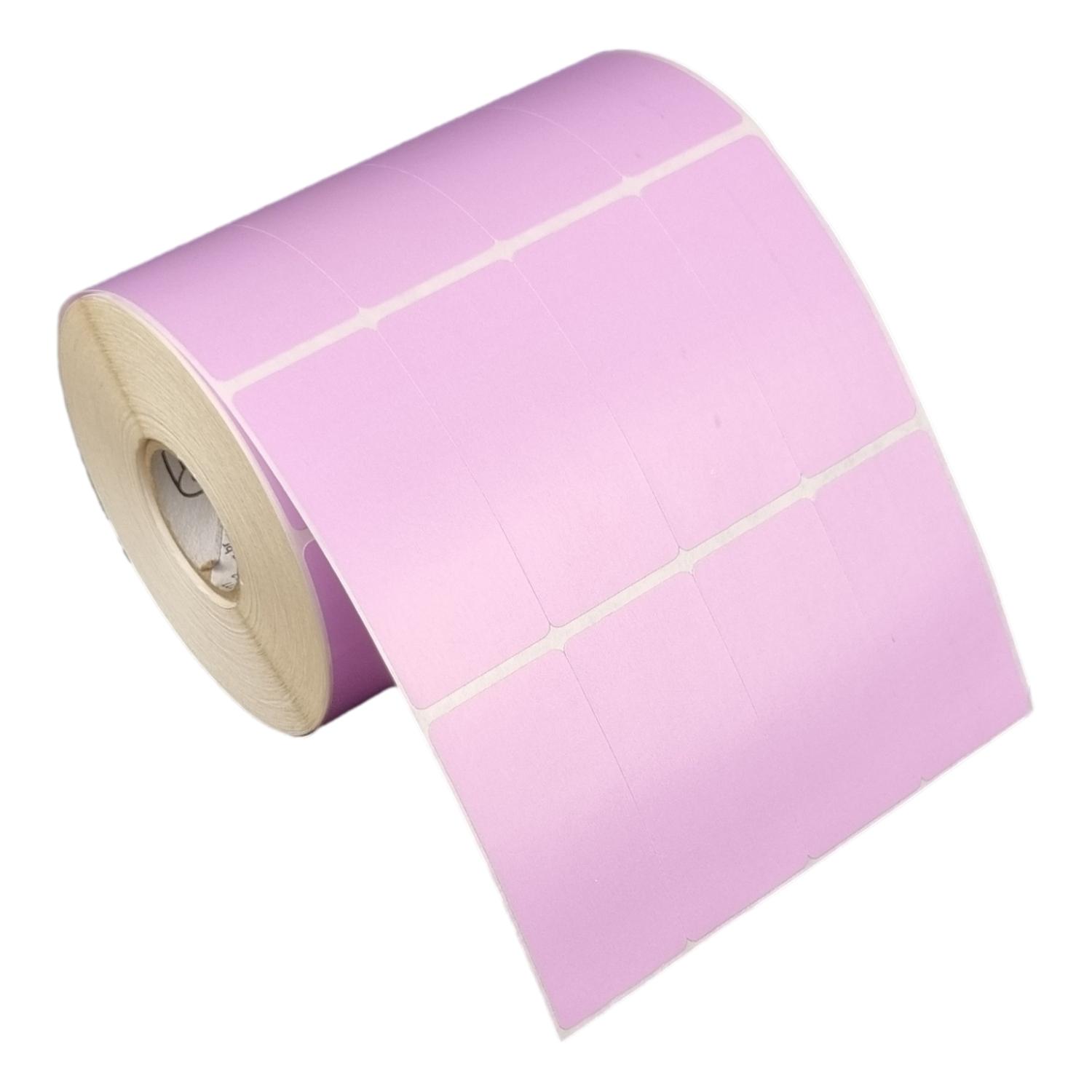 Etiqueta adesiva 26x54mm 2,6x5,4cm (4 colunas) BOPP p/ Zebra Argox ...