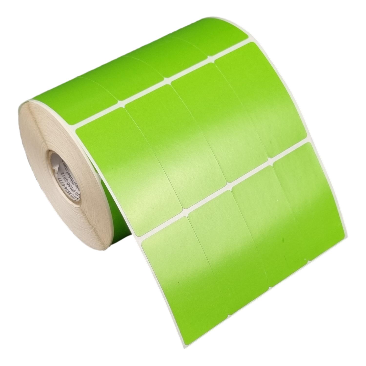 Etiqueta adesiva 26x54mm 2,6x5,4cm (4 colunas) BOPP p/ Zebra Argox ...