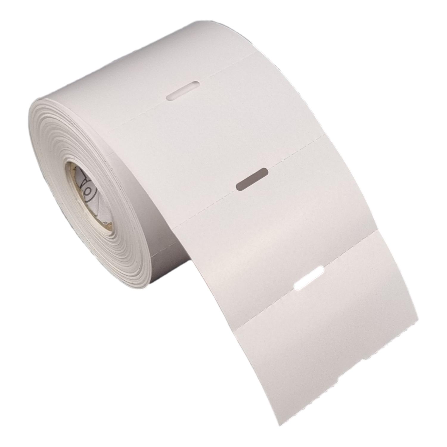 Etiqueta Gôndola 70x40mm 7x4cm Couche cartão Gap central p/ Zebra Elgin ...