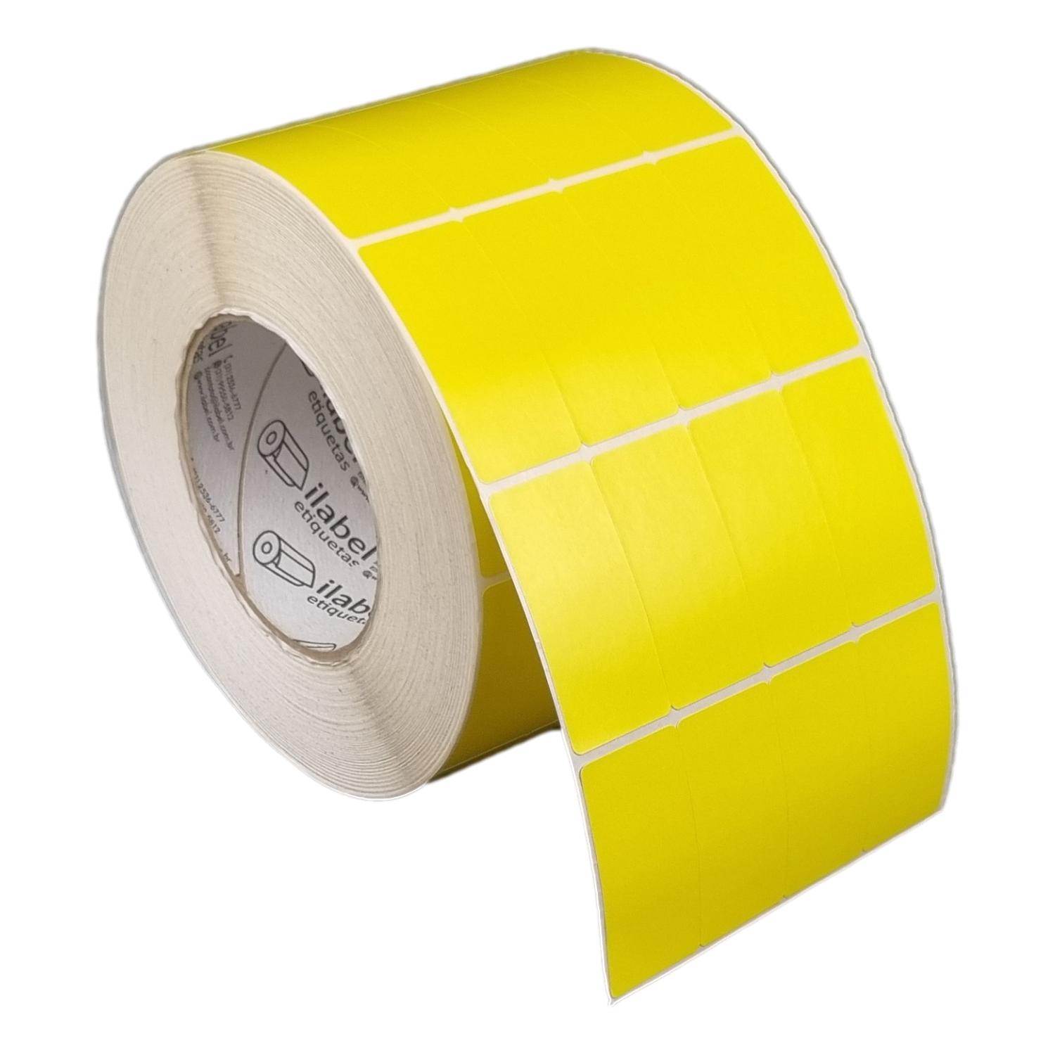 Etiqueta adesiva 26x54mm 2,6x5,4cm (4 colunas) Térmica (impressão sem ...