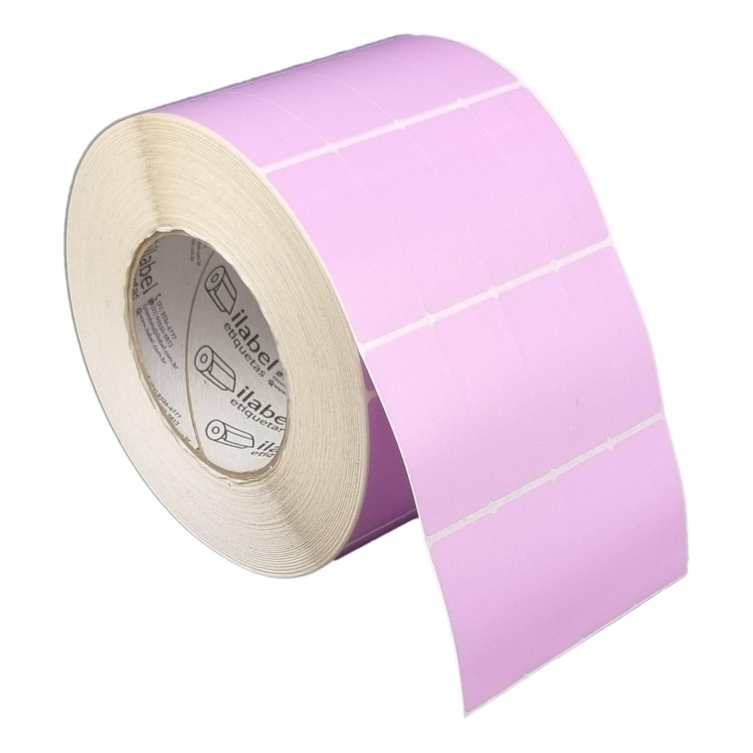 Etiqueta adesiva 26x54mm 2,6x5,4cm (4 colunas) Térmica (impressão sem ...