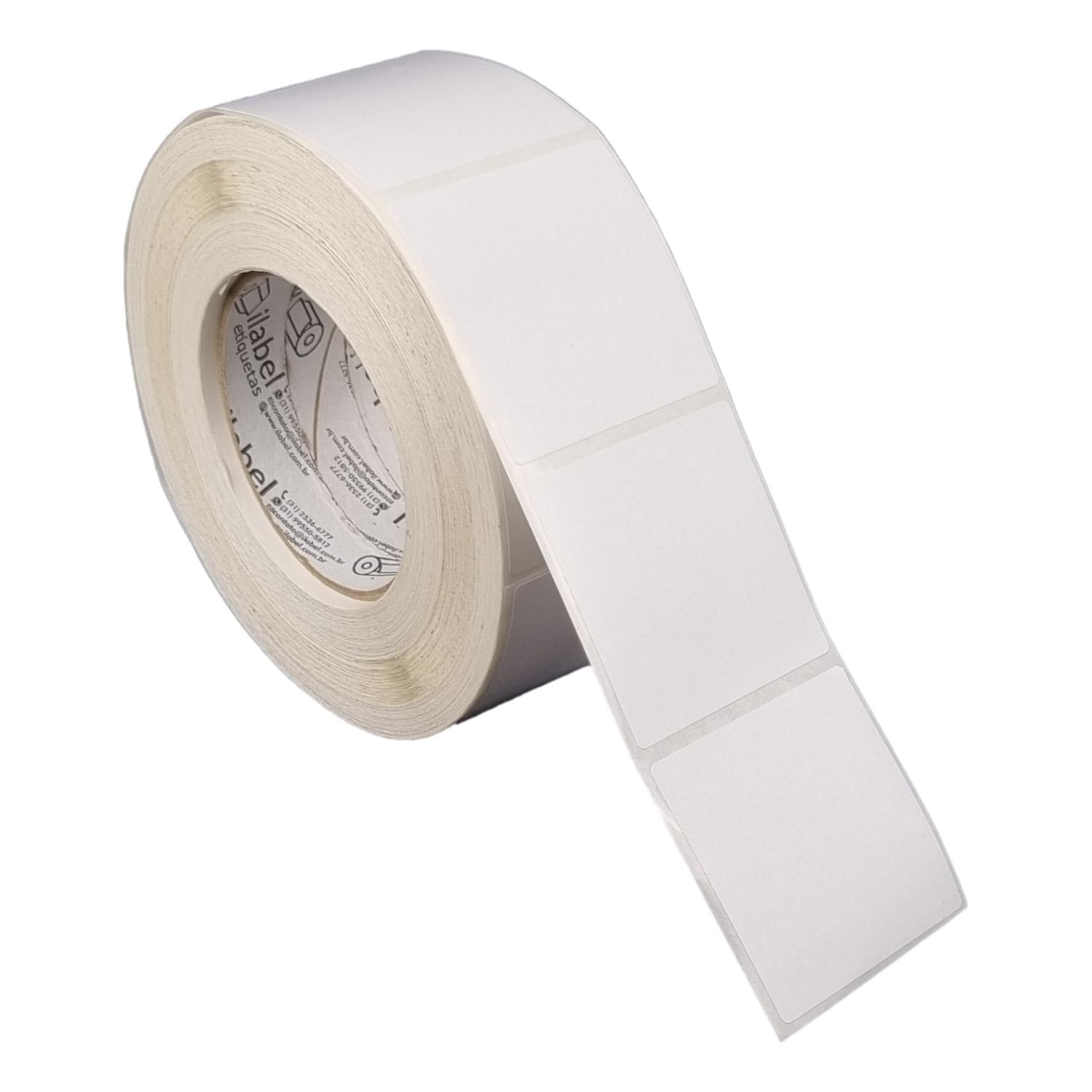 Etiqueta adesiva 60x60mm 6x6cm Térmica (impressão sem ribbon) - Rolo c ...