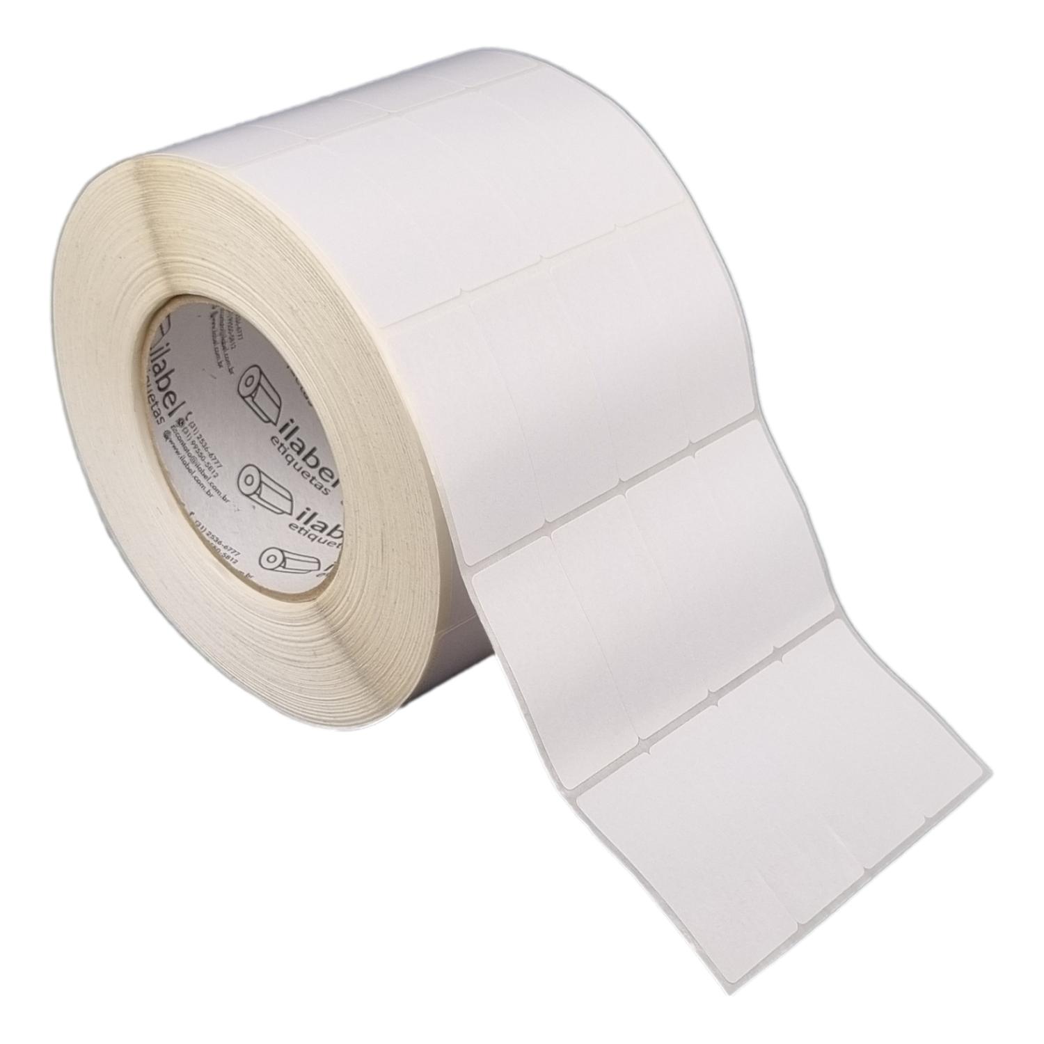 Etiqueta adesiva 26x54mm 2,6x5,4cm (4 colunas) Couche p/ Zebra ZT230 ...