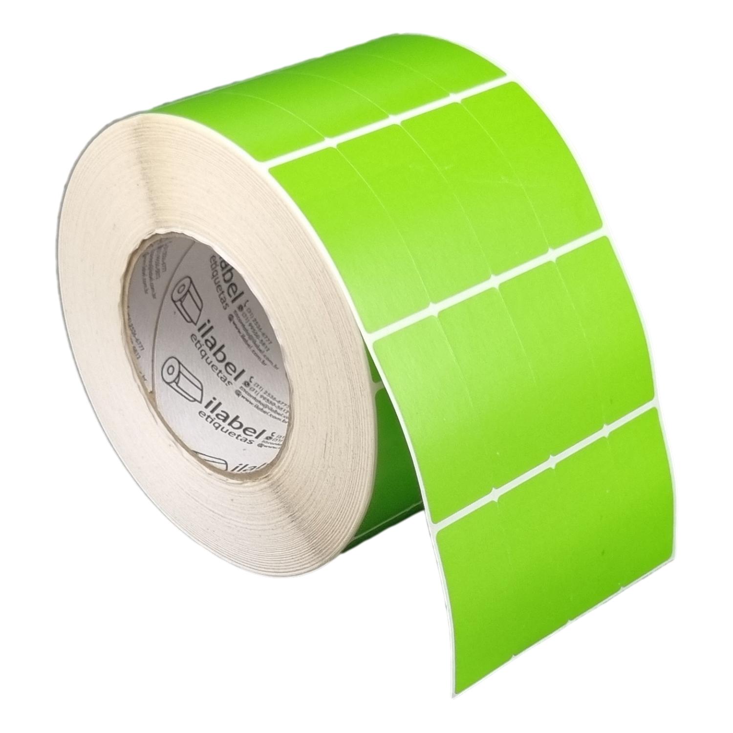 Etiqueta adesiva 26x54mm 2,6x5,4cm (4 colunas) Couche p/ Zebra ZT230 ...