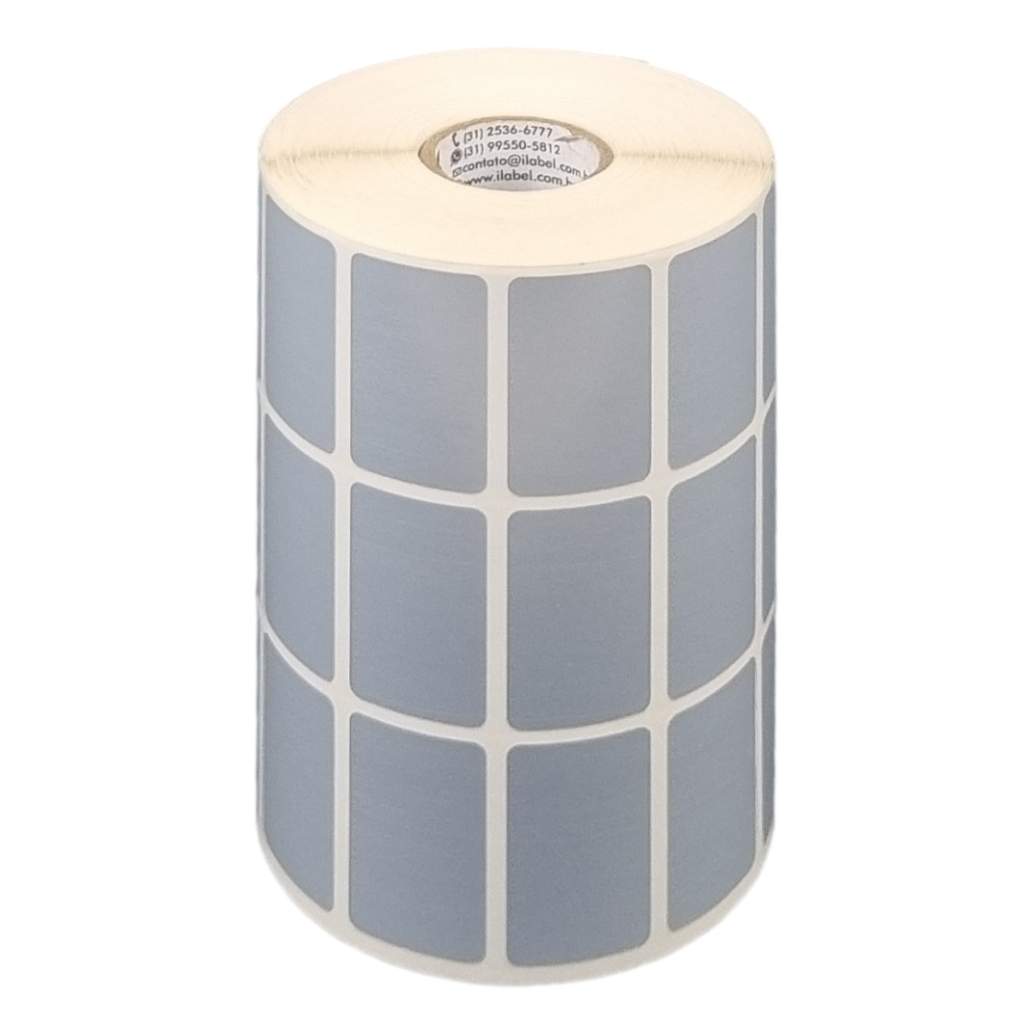 Etiqueta adesiva 33x22mm 3,3x2,2cm (3 colunas) VOID prata fosco p ...