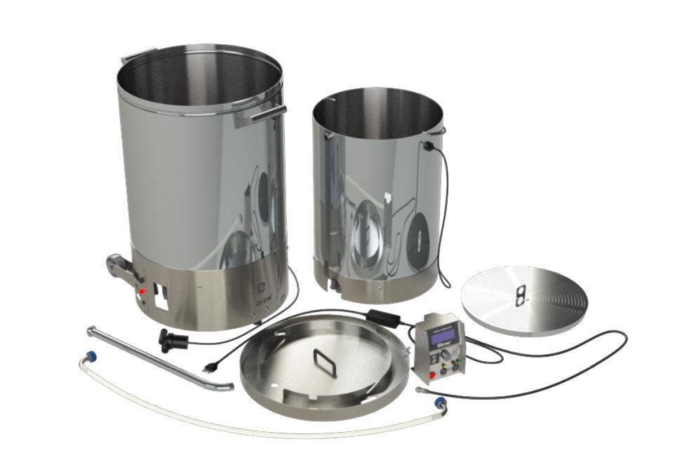 Panela Automatizada 100L Double Vessel EZbrew Em Oferta - EZbrew