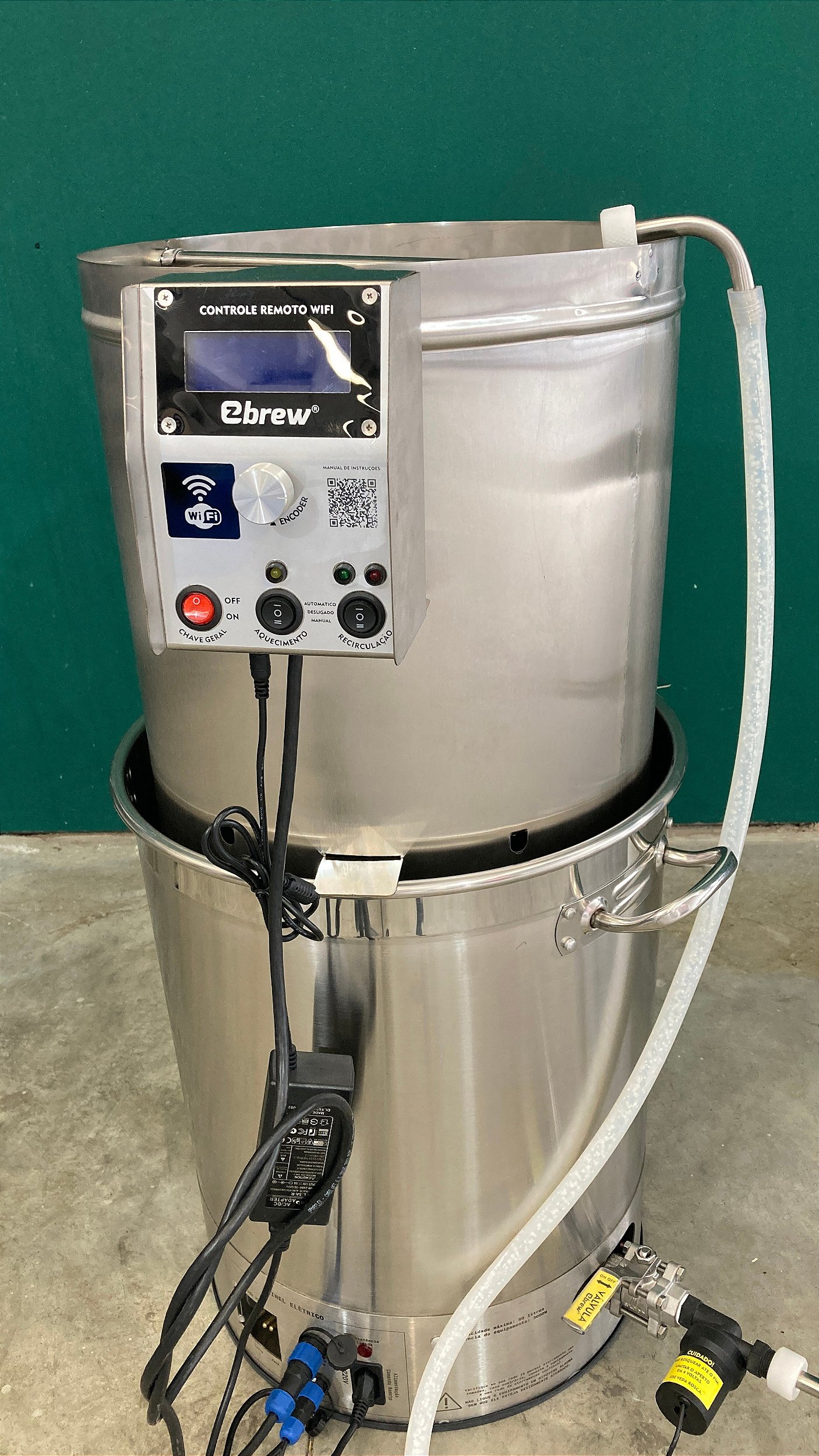 Panela Single Vessel Automatizada EZbrew 30L ou 50L em Oferta - EZbrew