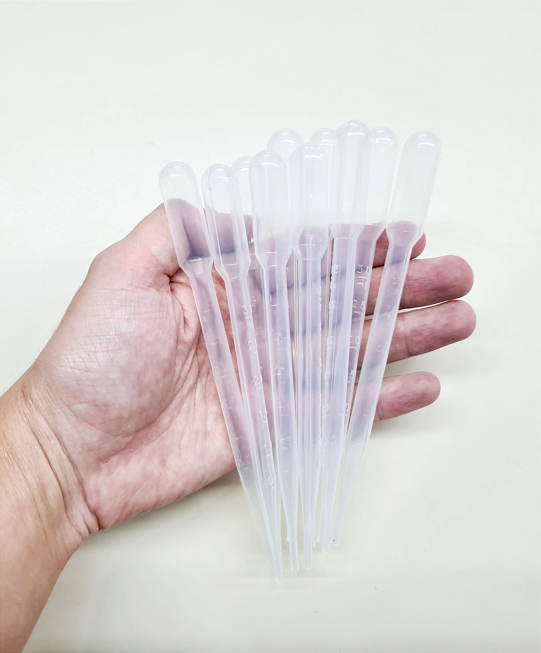 Kit 10 Unidades Pipetas Pasteur Plástica 3ml Oferta - EZbrew