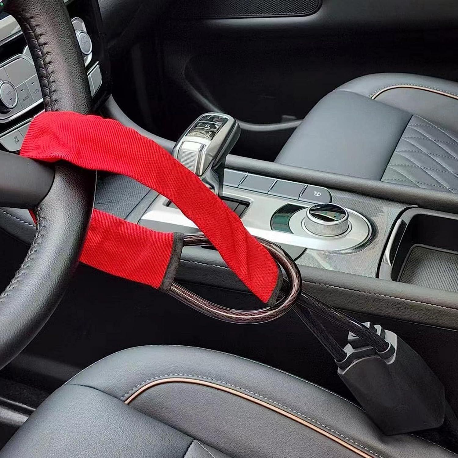 Trava Antifurto Veicular para Volante no Cinto de Segurança - WR ...